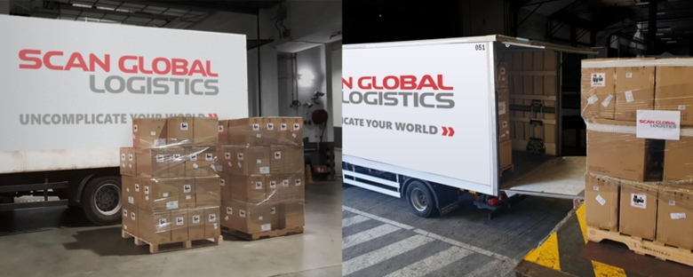 Vital delivery of critical medical equipment to Catalonian hospitals