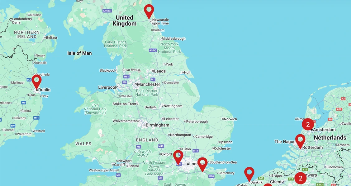 全球网络一览 | 在各大洲找到我们 | Scan Global Logistics